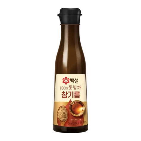 백설 100 통참깨 참기름 300ml 상품상세 Cj더마켓 Cj제일제당 공식몰