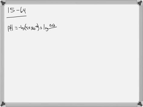 SOLVED Calculate The PH Of A Buffer Solution That Is M In HCN And M In NaCN Will The