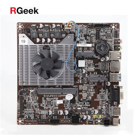 Rgeek I Itx Lvds Motherboard Mini Pc Mainboard China Wholesale Mini Itx Motherboard From