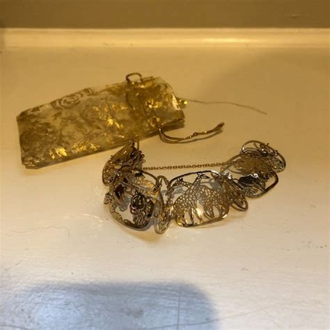 Wild Bryde Jewelry Vintage Wild Bryde Gold African Safari Bracelet