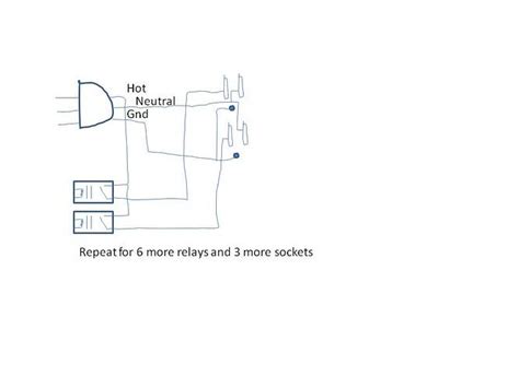 Daisy Chained Shift Register Controlled Relay Cards Leds And
