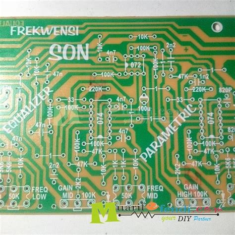 Jual Pcb Parametric Frekwensi Equalizer Tone Control Stereo Shopee Indonesia