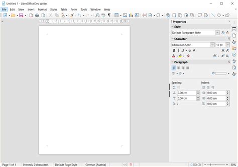Sidebar Improvements Rlibreoffice
