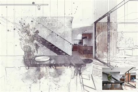 Watercolor Sketch Photoshop Effect Free Download