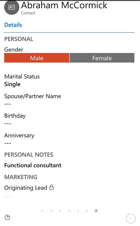 Controls In Dynamics 365 For Mobile App