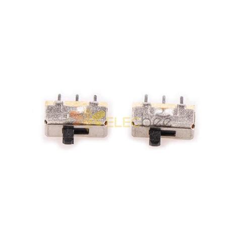 10pcs Slide Switch Ss 1p2t Ss12d00 2 5 Pin For Miniature Small Sound