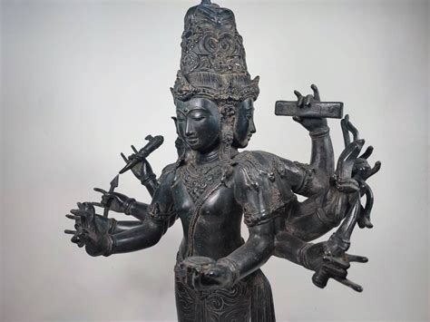 Rare Brahma Statue Bronze Brahma Statue Antique Brahma God Etsy