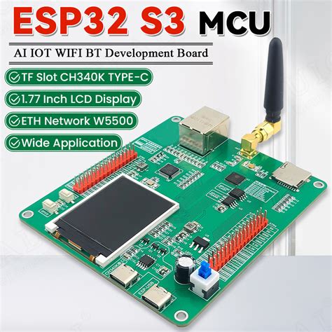 Jual Cmt Ofic Esp32 S3 Development Board With 177 Inch Lcd Display Bt