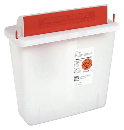 Covidien 1 14 Gal 5 Count Sharps Container 3utj4ss5c100121