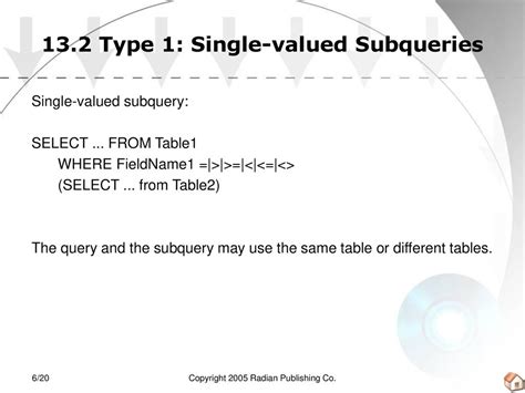 Chapter 13 Subqueries And Views Ppt Download