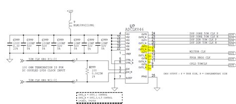adclk846 unused output qanda clock and timing engineerzone