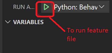 Using Visual Studio Code For Behave BDD Tests In Python
