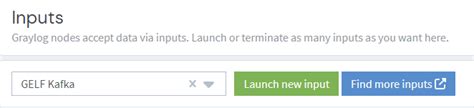 Gelf Kafka Input