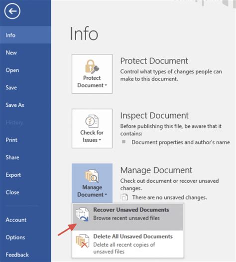 How You Can Recover A Lost Microsoft Word Document