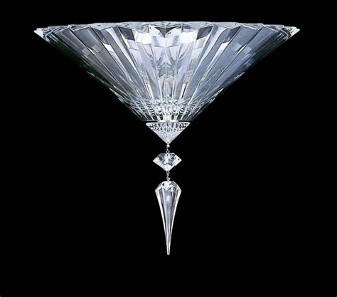 Baccarat Clear Crystal Wall Light Mille Nuits Modern Design By Mathias