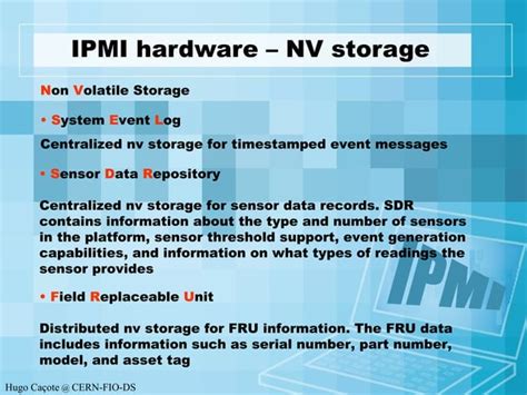 Ipmi Server Management PPT Operating Systems Computer Software And Applications