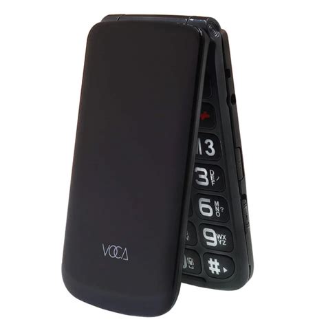 VOCA V330 長者翻蓋手機 黑色 聲大字大 助聽器按鍵 平安鐘 香港行貨代理一年保養 Outlet Express