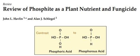 Cole Byford On Linkedin Phosphate Vs Phosphite The Difference Between Phosphate Po4 And