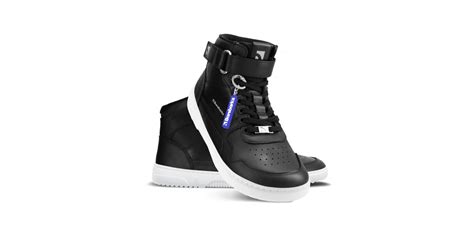 Barefoot Sneakers Barebarics Zing High Top Black And White Barebarics