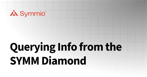 Querying Info From The Symm Diamond Symmio Protocol Gitbook