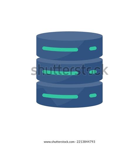 Database Storing Large Data Cloud Mass Stock Vector Royalty Free 2213844793 Shutterstock