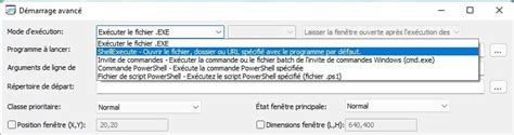 Advancedrun Exécution Avancé De Commandes Ou Exe Sur Windows