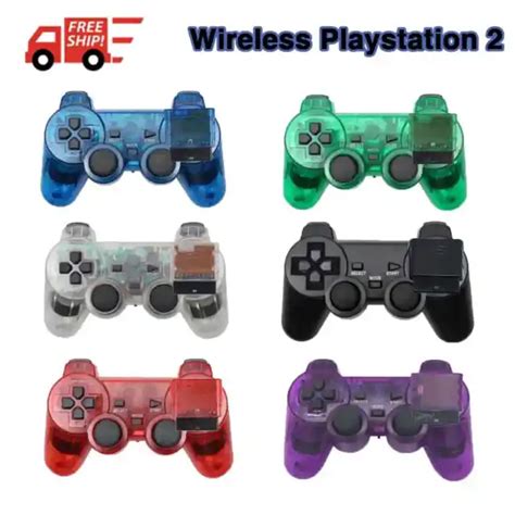 Wireless Controller For Sony Ps2 Ps1 2 4ghz Dual Vibration Gamepad Uk Seller £19 19 Picclick Uk