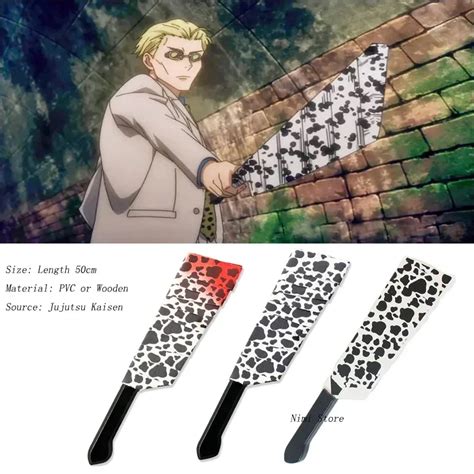 Jujutsu Kaisen Figue Nanami Kento Weapon Machete Hands Accessories Pvc