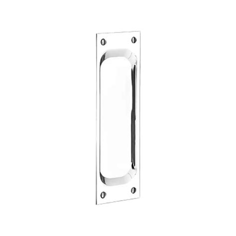 Classic Rectangular Flush Pull With Surface Screws Emtek