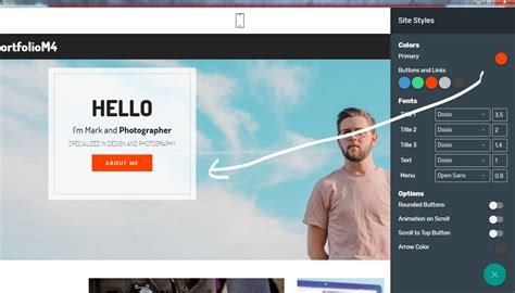 stunning bootstrap portfolio template