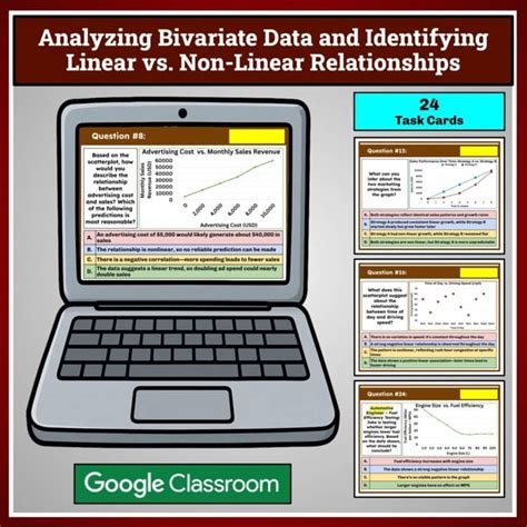 Teks Math 8 4b Bivariate Data And Identify Linear Vs Non Linear Relationships