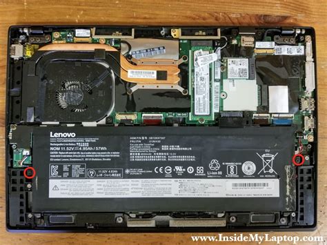 Disassembly Of Lenovo ThinkPad X1 Carbon 6th Gen Inside My Laptop