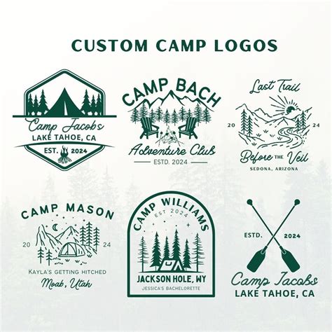 Camp Bachelorette Logo Svg Custom Camp Logo Design Camp Etsy Artofit