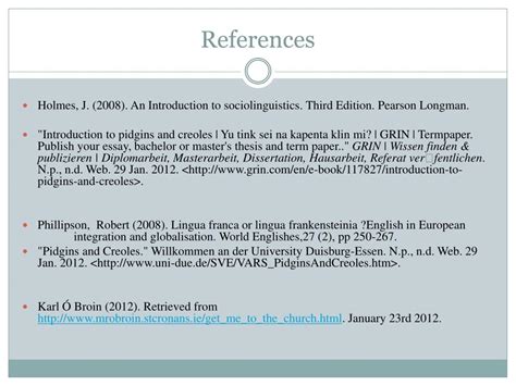 Ppt An Introduction To Sociolinguistics Holmes 2008 Powerpoint Presentation Id 2263865