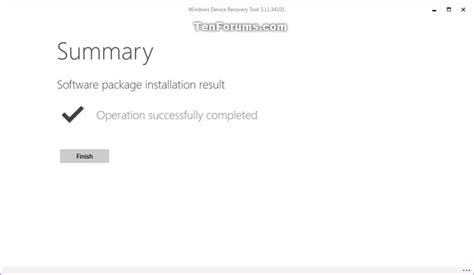 Windows Device Recovery Tool Recover Windows 10 Mobile Phone Tutorials