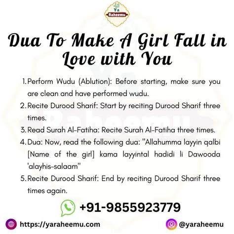 Powerful Dua To Make Someone Fall In Love With You In 2024