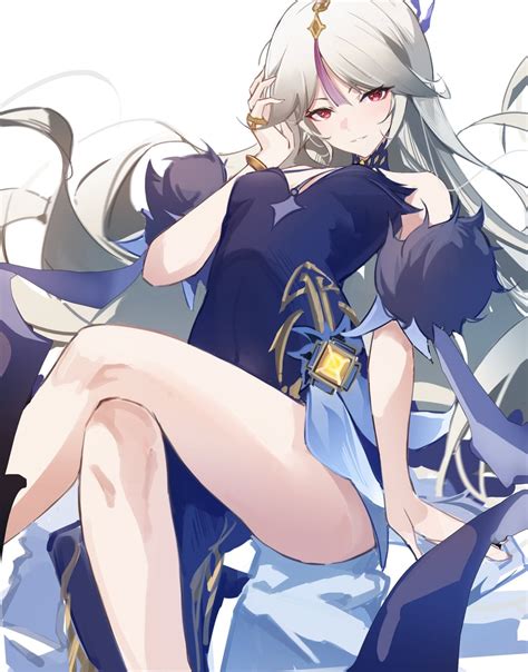 Ningguang And Ningguang Genshin Impact Drawn By Sauces Danbooru