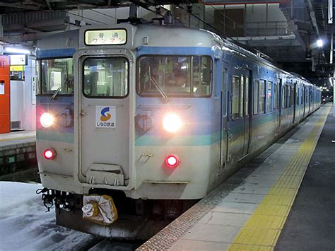 115系《jr長野色》 S15編成 しなの鉄道北しなの線 長野 とれぱ21 鉄道総合情報サイト