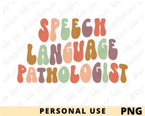 Slp Speech Language Pathologist Png Sublimation Slp Png Speech
