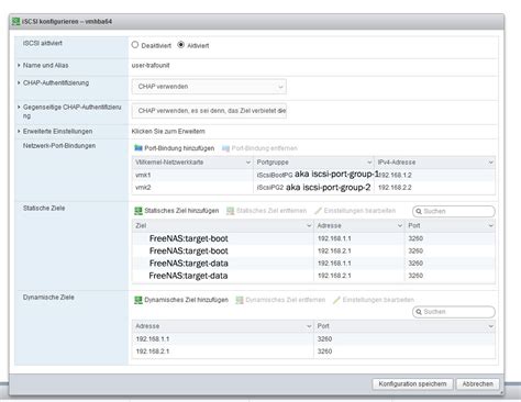 Best Way To Link Freenas With Esxi Via Iscsi With Two Links Truenas