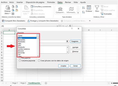 Combinar Tablas De Excel Instrucciones Paso A Paso IONOS MX