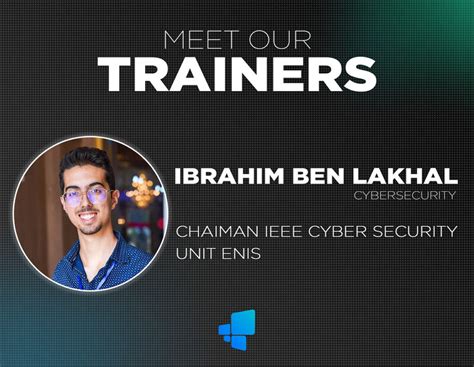 Ibrahim Benlakhal On Linkedin Cybersecurity Training Youthempowerment Education Leadership