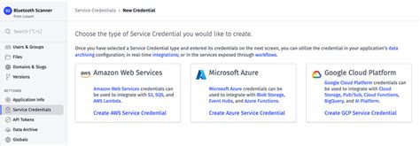 Platform Update Cloud Service Credentials Payload Usage Visibility
