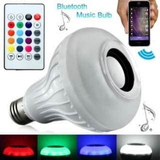 Jual Lampu Led Musik Stereo Rgb Cool Light Speaker Bluetooth Remote Music Lamp Rainbow Jnp