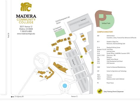 Map And Directions Madera College