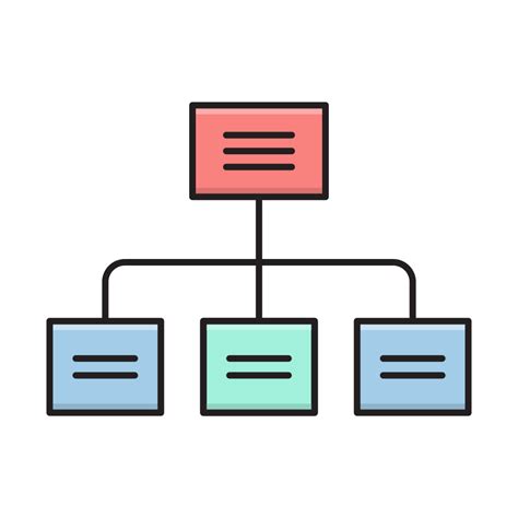 Chart Diagram Flowchart Hierarchy Strategy Icon Download On Iconfinder