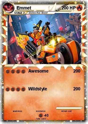 Pokémon Emmet 220 220 Awesome My Pokemon Card