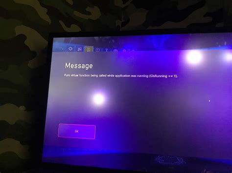 This Message Is Pure Virtual Function Or Something Idk Lmao Just A Random Bug R Xboxseriess