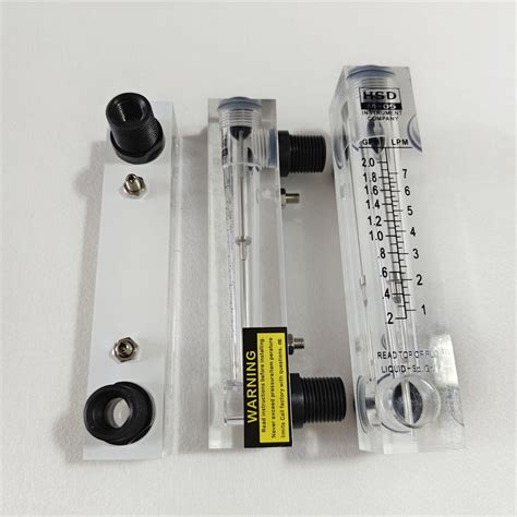 Float Gas Oxygen Nitrogen Liquid Water Plexiglass Rotor Flow Meter