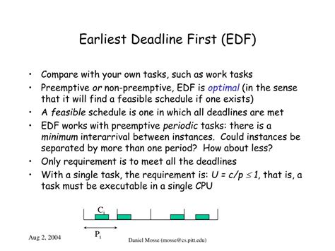 Ppt Real Time Scheduling Edf And Rm Powerpoint Presentation Free